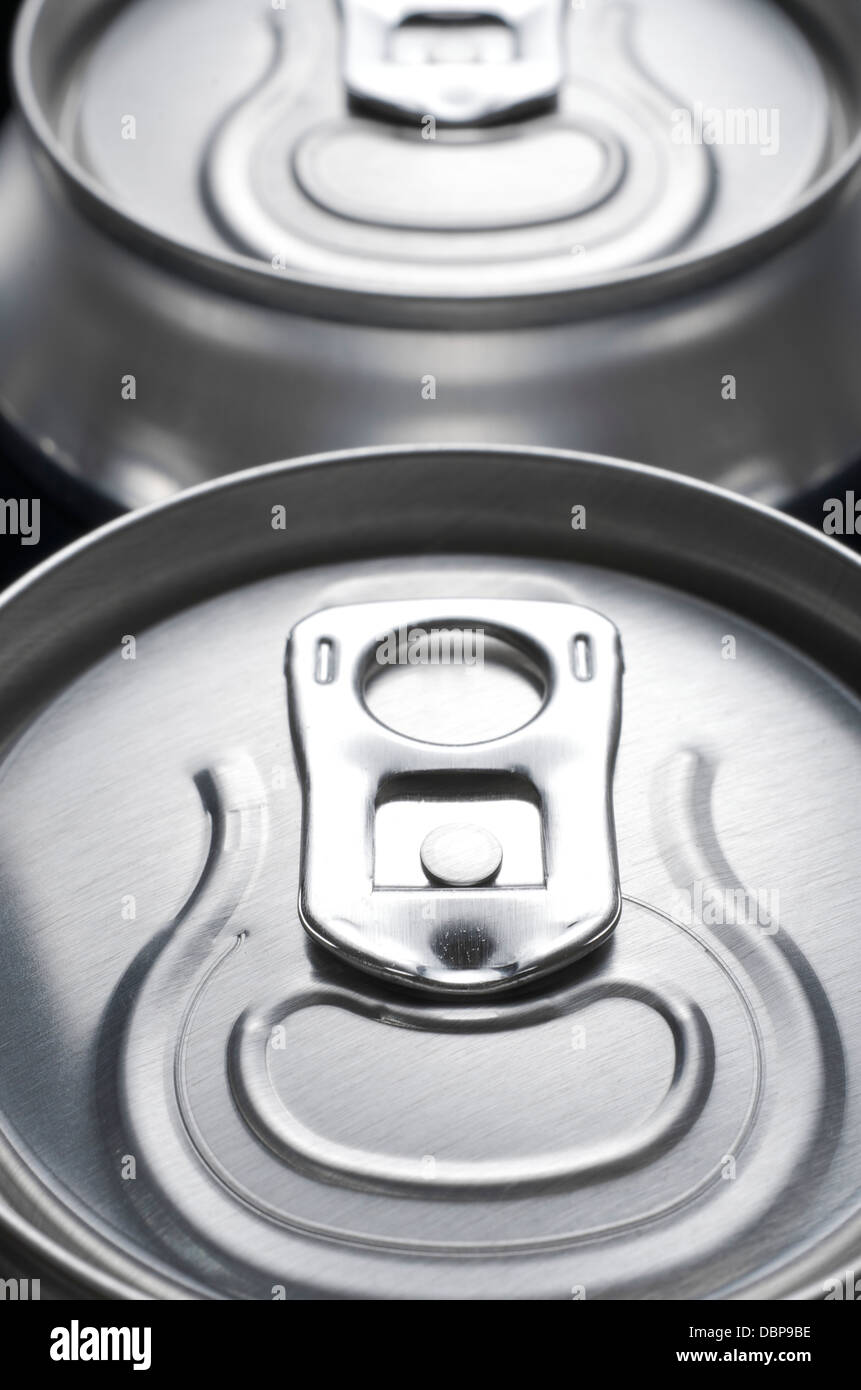 group of an aluminum can of soda Stock Photo - Alamy