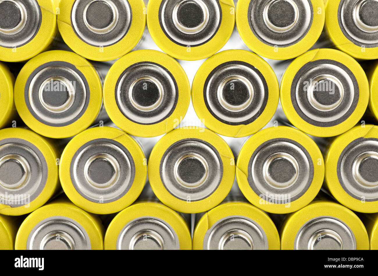 Yellow batteries hi-res stock photography and images - Alamy