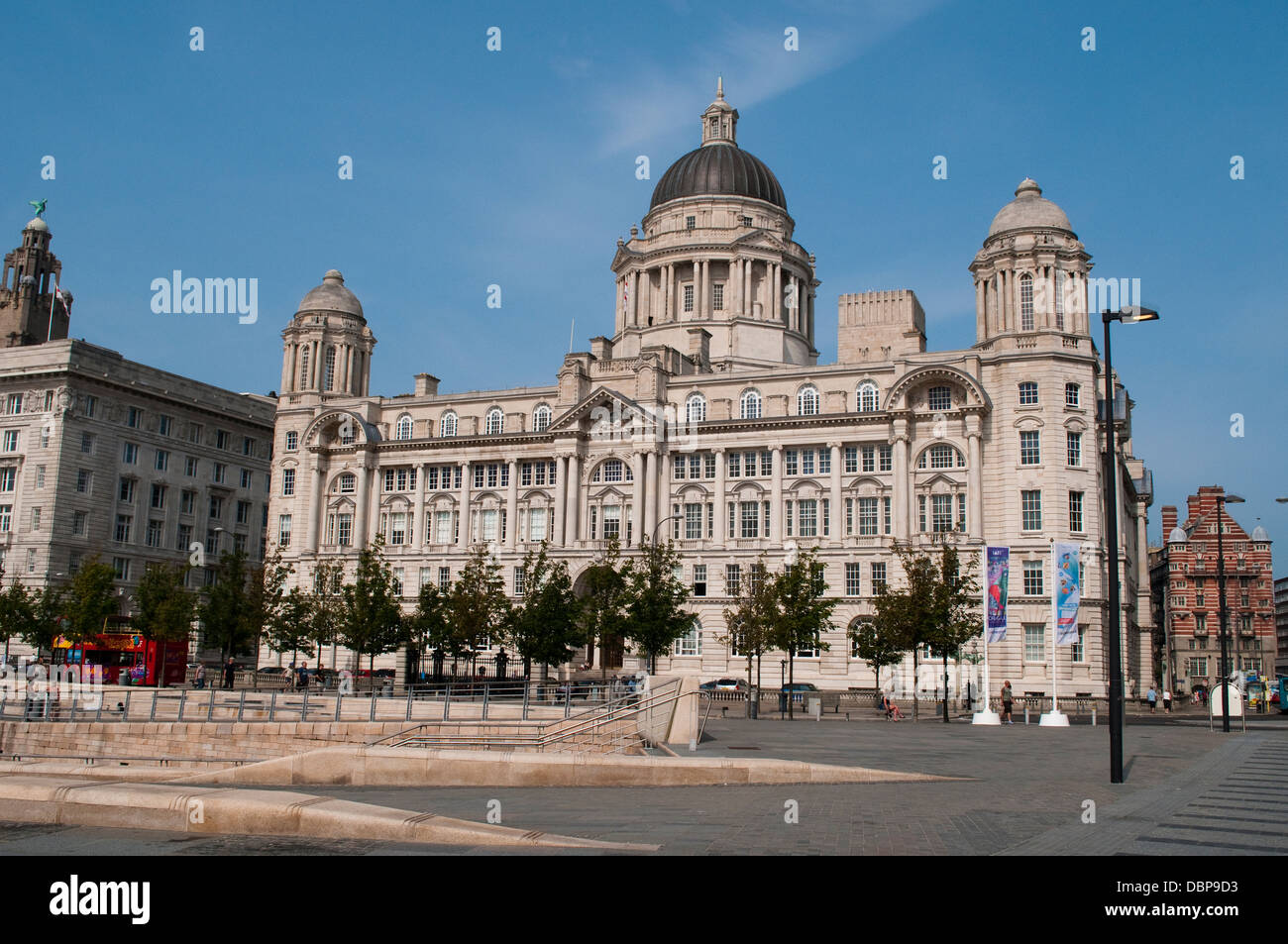 Port of Liverpool Building, Pier Head, Liverpool, UK Stock Photo - Alamy
