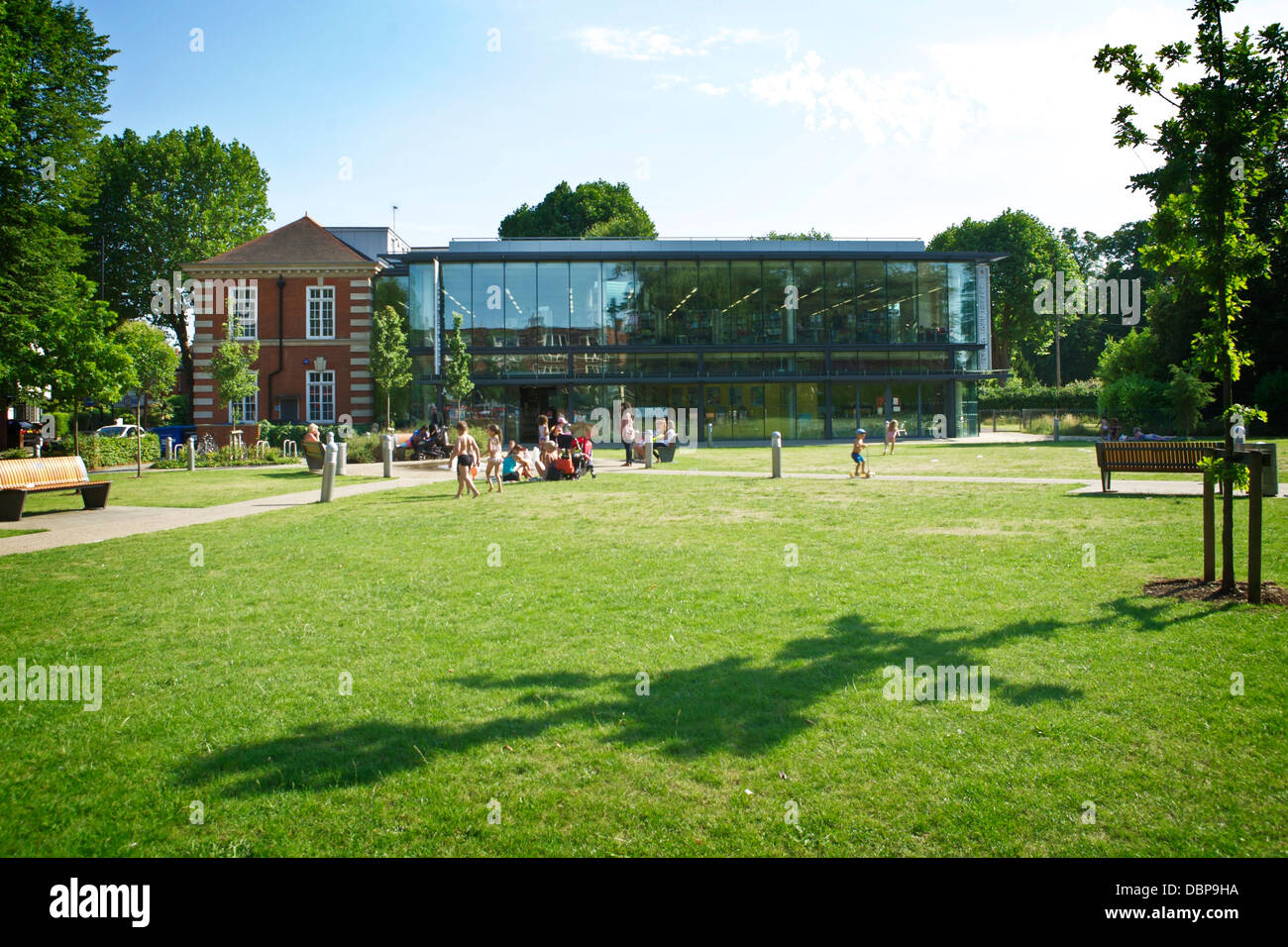 Library town library hi-res stock photography and images - Alamy
