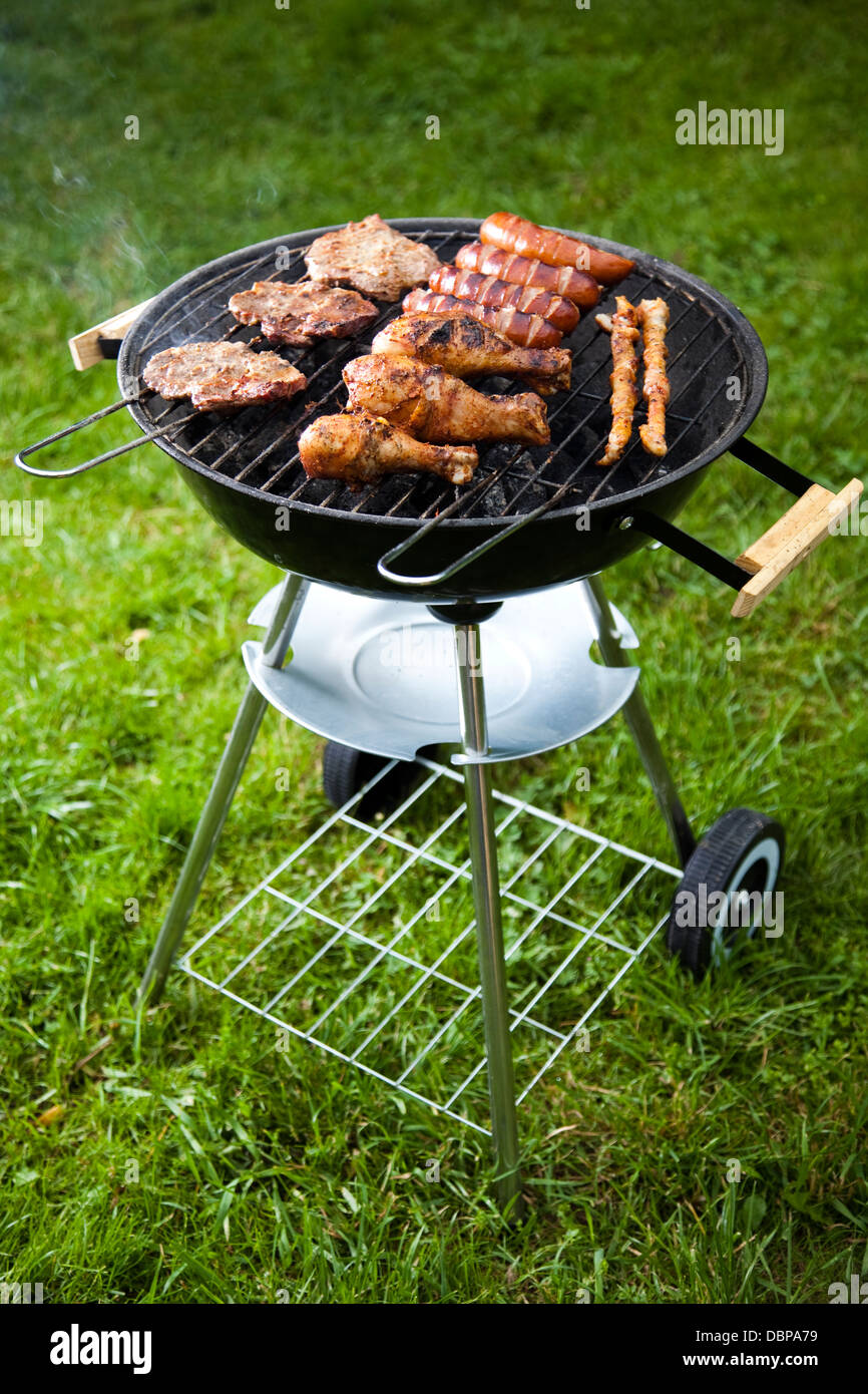 BBQ, Grilling time Stock Photo - Alamy