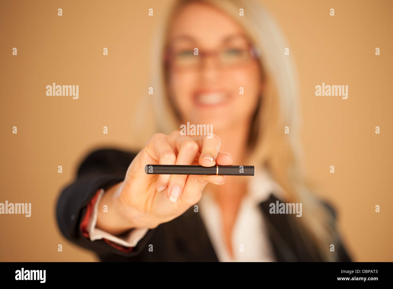 Offering a cigarette hi-res stock photography and images - Alamy
