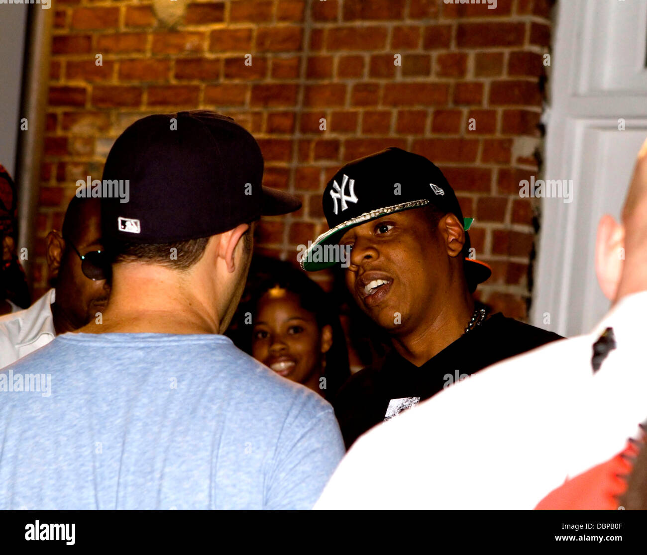 Jay-Z attends concerts at Central Park SummerStage New York City, USA ...