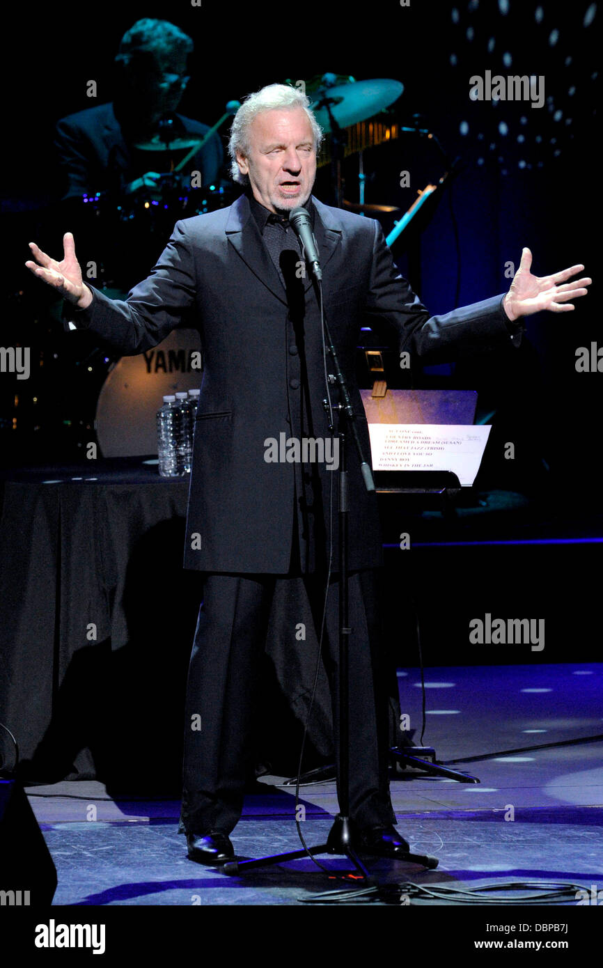 Colm Wilkinson performs on stage at the Four Seasons Centre for the ...