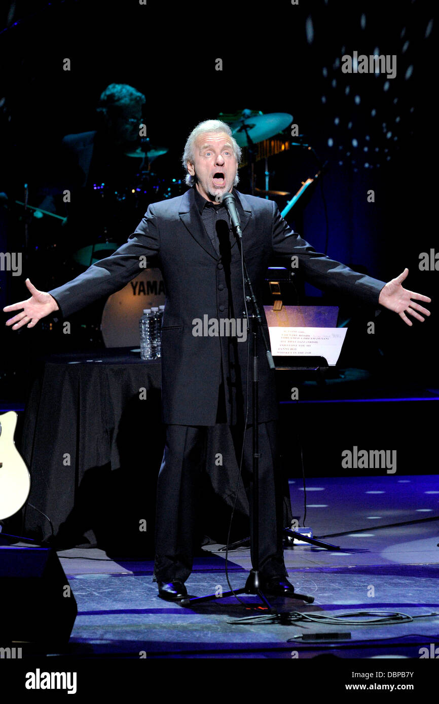 Colm Wilkinson performs on stage at the Four Seasons Centre for the ...
