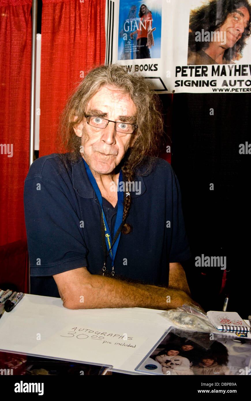 Young Peter Mayhew