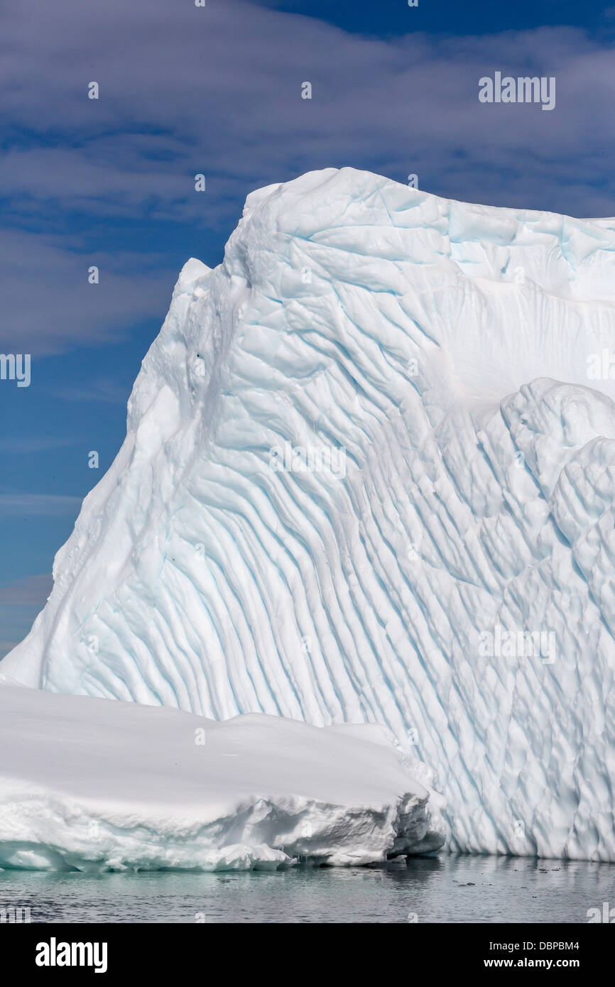 Huge iceberg near Booth Island, western side of the Antarctic Peninsula ...