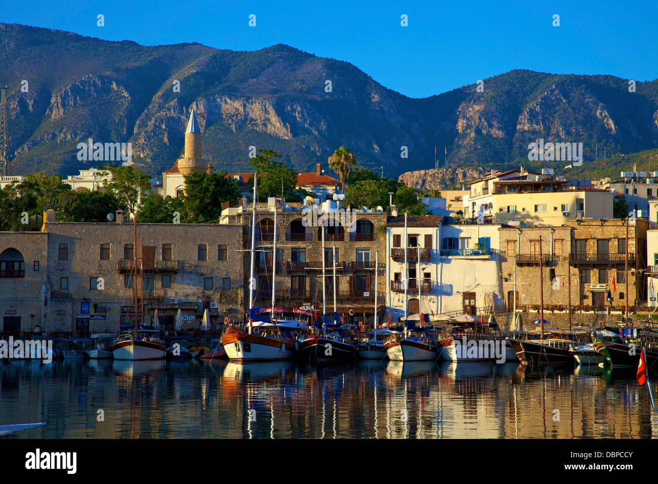 Kyrenia Harbour, Kyrenia, North Cyprus, Cyprus, Mediterranean, Europe Stock Photo - Alamy