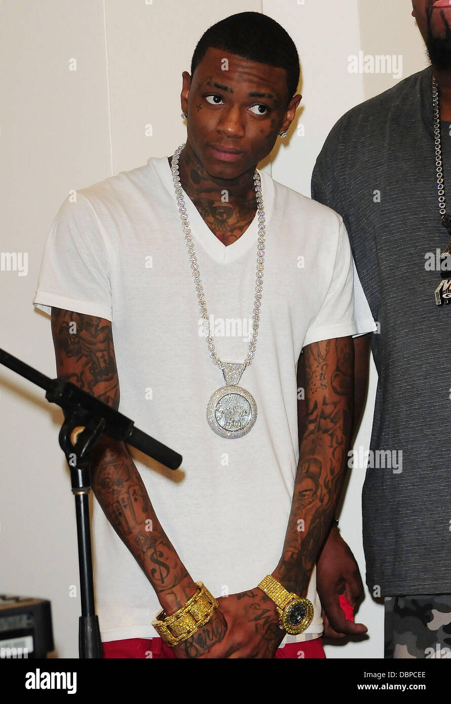 Soulja Boy performs during the Kick-off of the Macy's 'mstyle lab ...