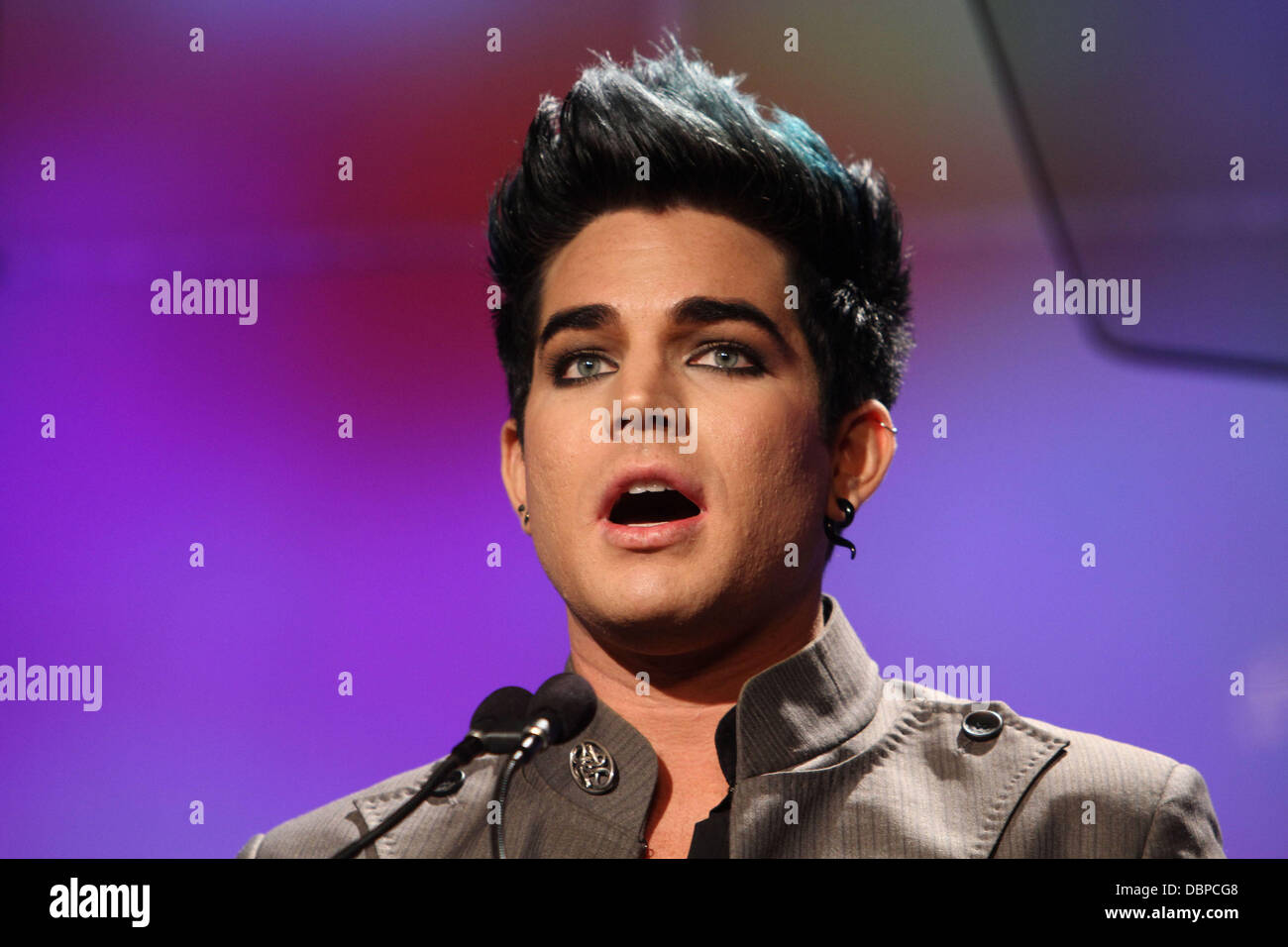 Adam Lambert 2011 Los Angeles Equality Awards held at The Beverly ...