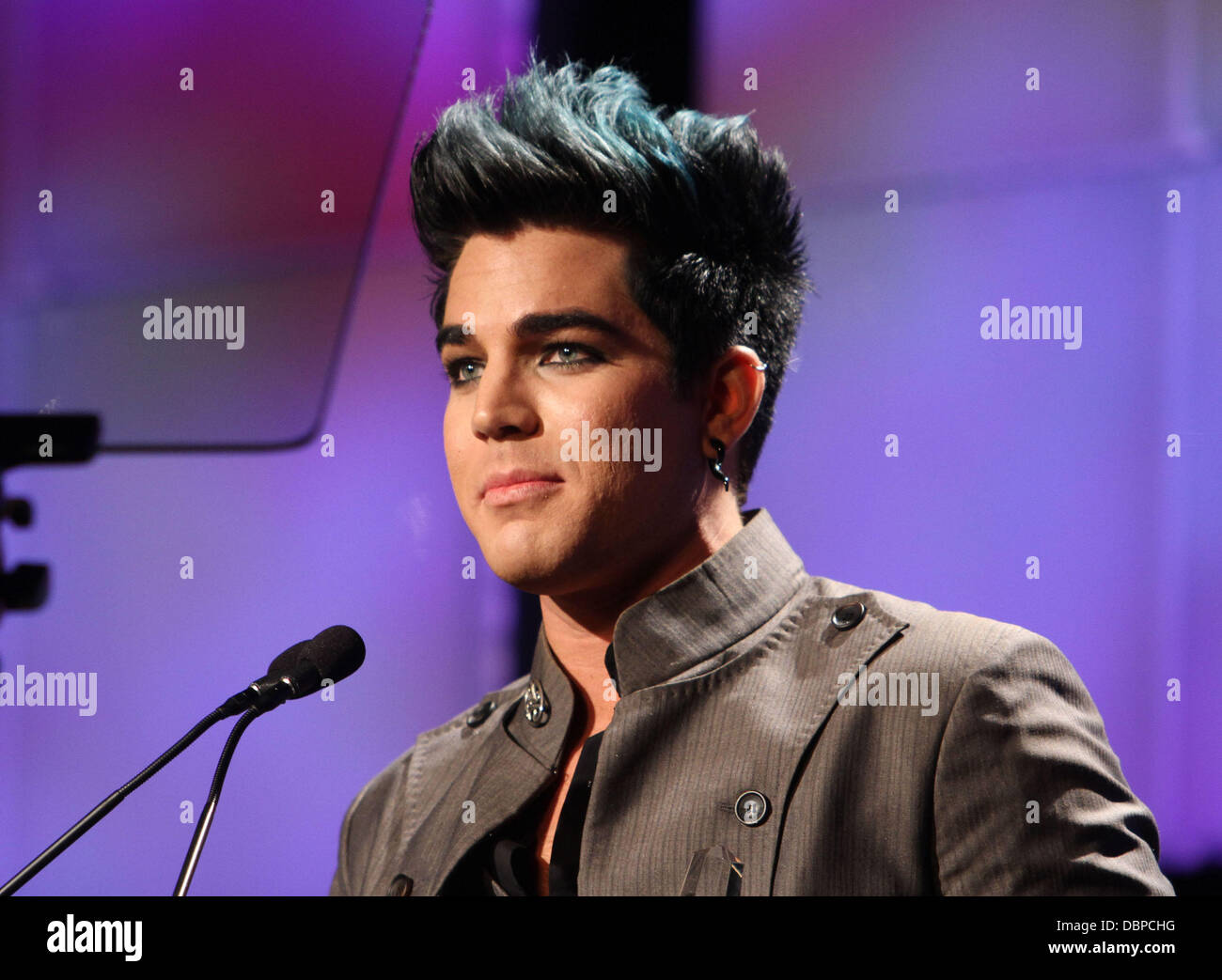 Adam Lambert 2011 Los Angeles Equality Awards held at The Beverly ...