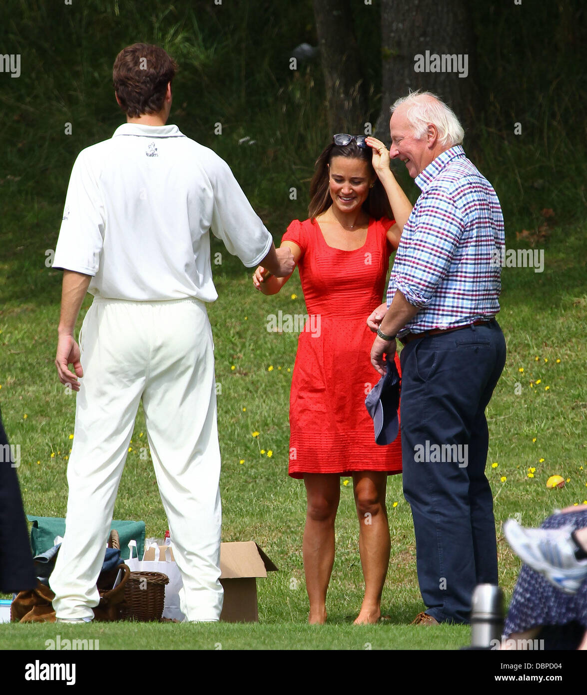 Pippa Middleton and her boyfriend Alex Loudon at the Cricketer Cup ...