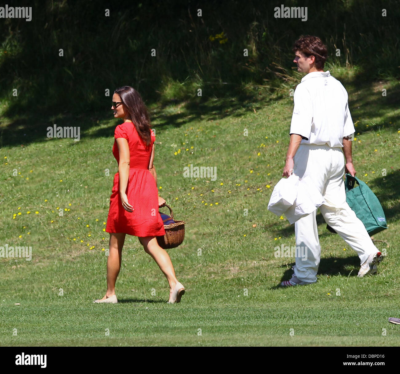 Pippa Middleton and her boyfriend Alex Loudon at the Cricketer Cup ...
