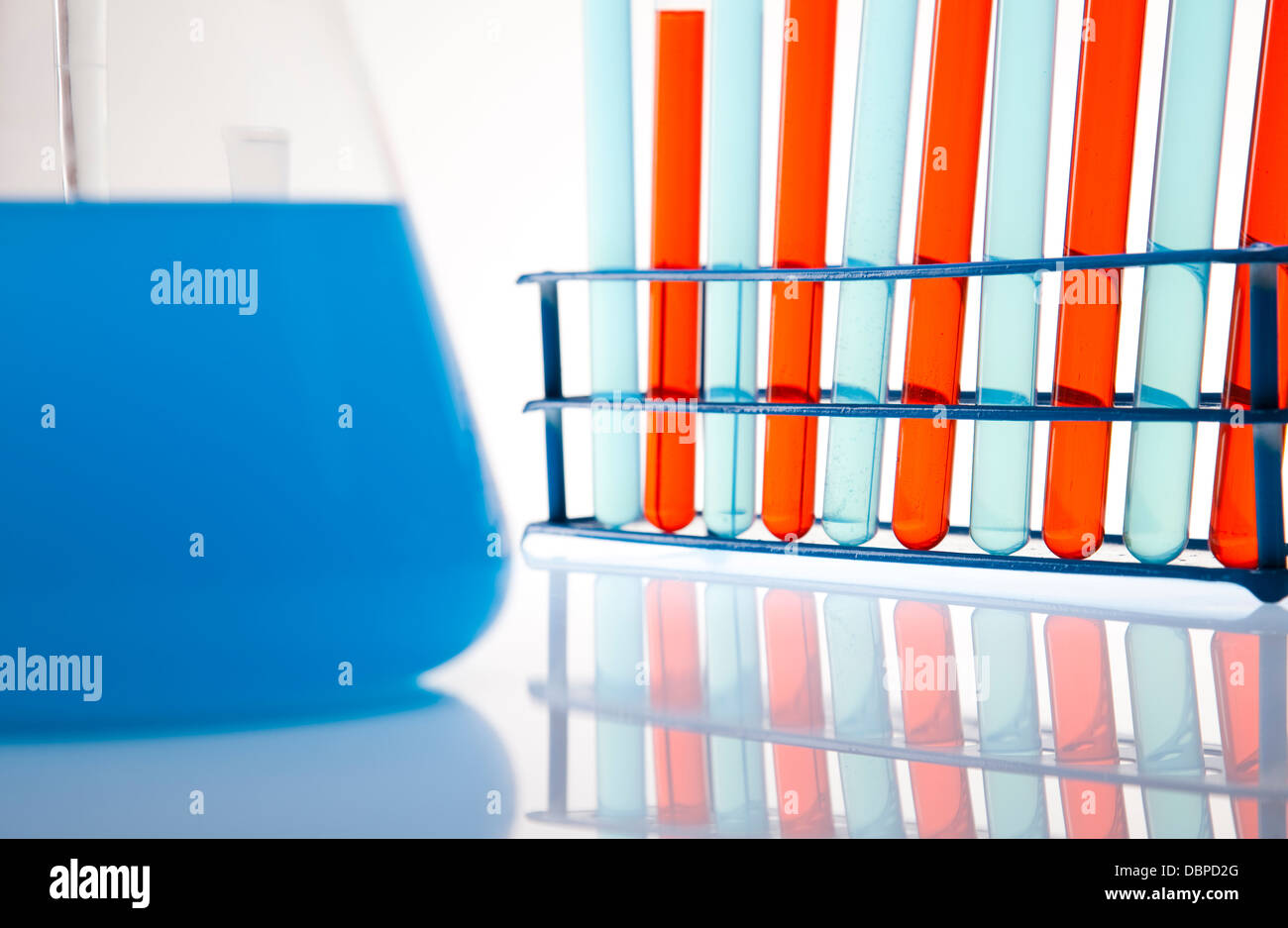 Chemistry equipment, laboratory glassware Stock Photo - Alamy