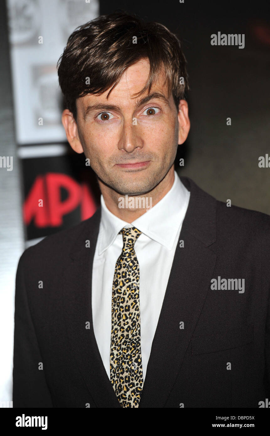 David Tennant Fright Night UK premiere held at the O2 Arena - Arrivals ...