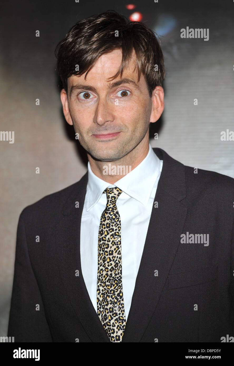 David Tennant Fright Night UK premiere held at the O2 Arena - Arrivals ...