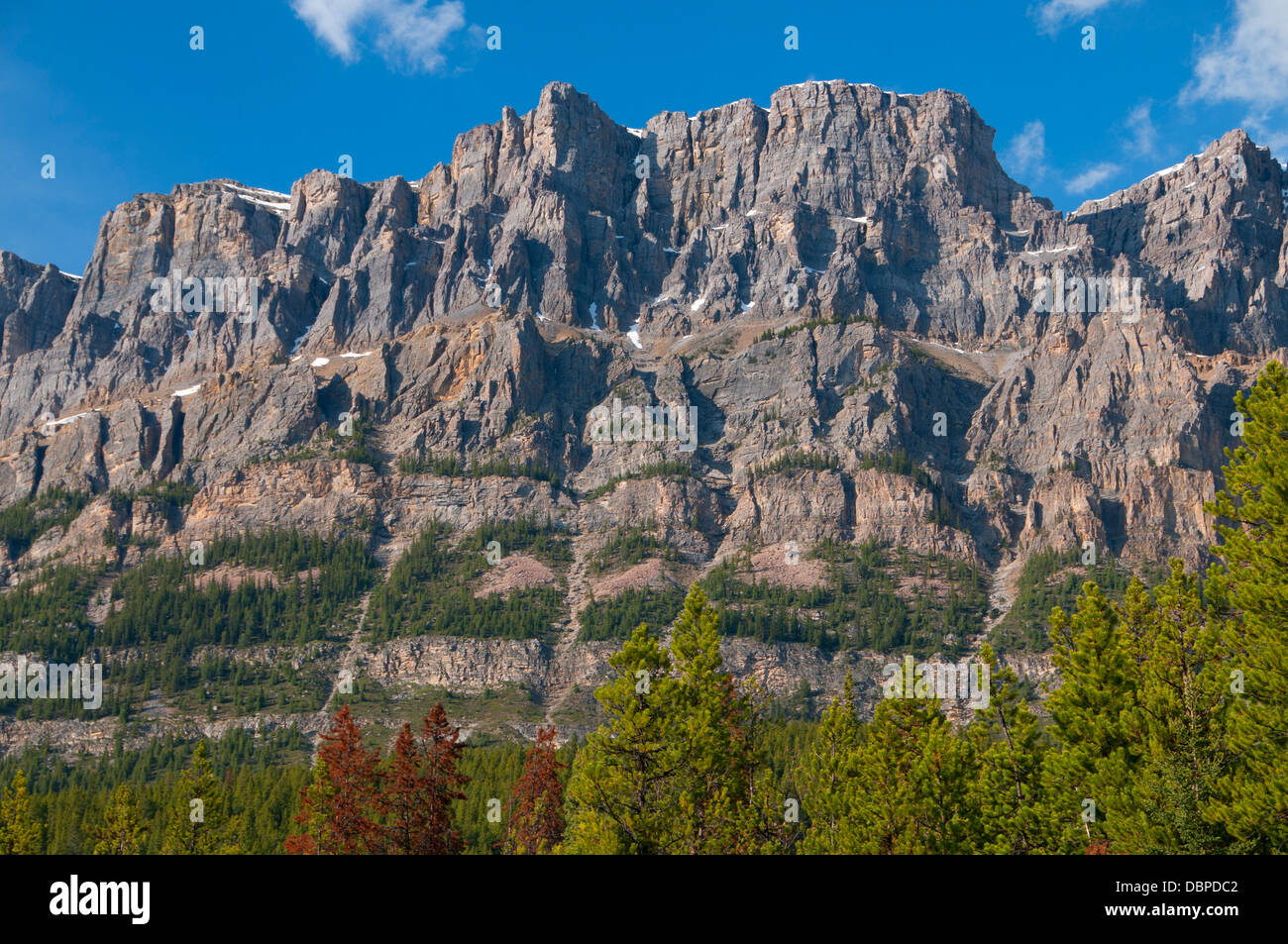 Castle Mountain, Banff National Park, Alberta, Canada Stock Photo - Alamy
