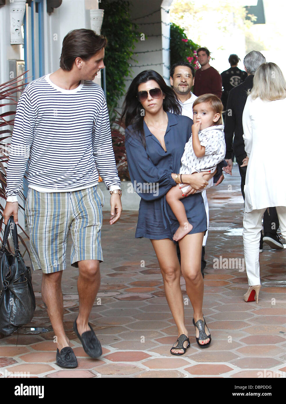 Kourtney Kardashian, Scott Disick and their son Mason Dash Disick are ...