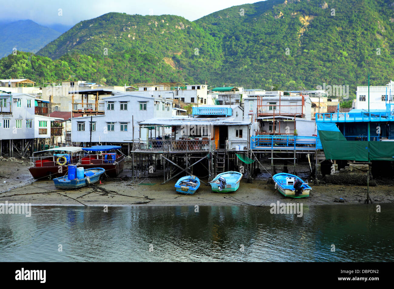 Fishing village Tai O in Hong Kong Stock Photo - Alamy