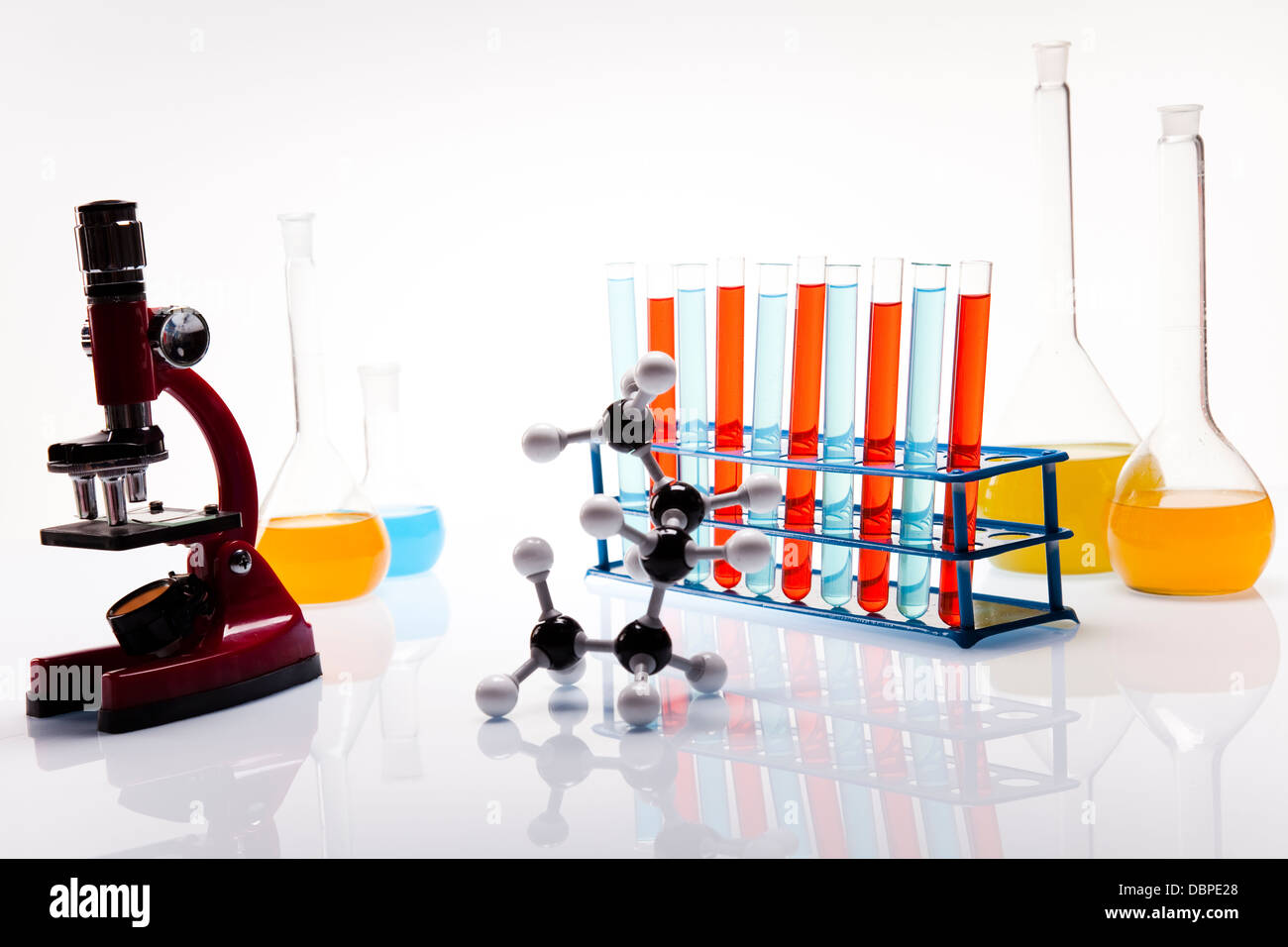 Laboratory, Dna structure Stock Photo - Alamy
