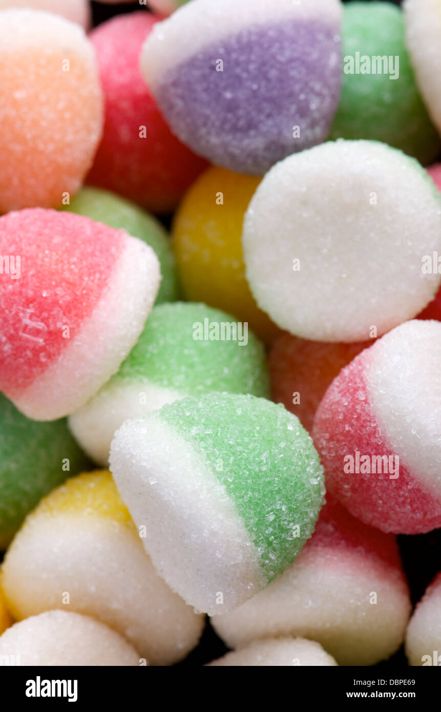 group of different colors of jelly beans Stock Photo - Alamy