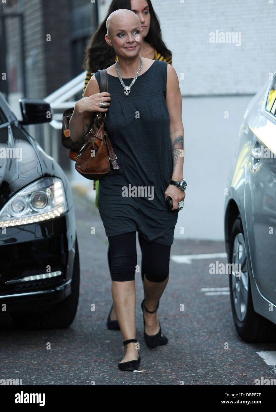 Gail Porter at the ITV studios London, England - 15.08.11 Stock Photo ...