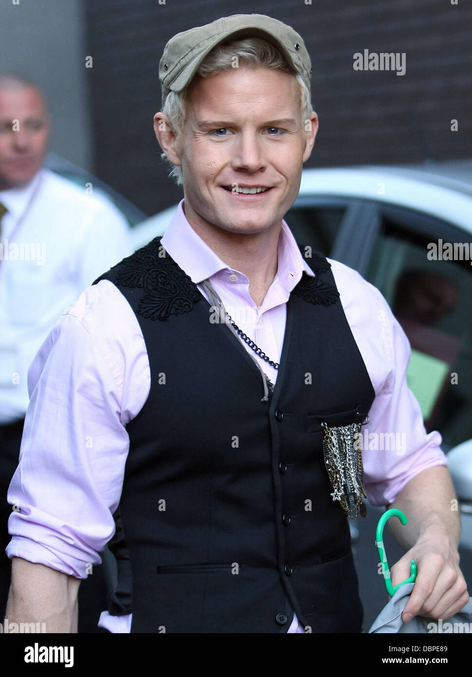 Rhydian Roberts at the ITV studios London, England - 15.08.11 Stock ...