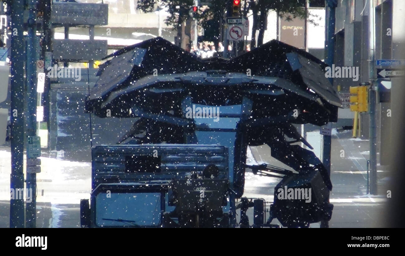 Flying Batmobile Dark Knight Rises