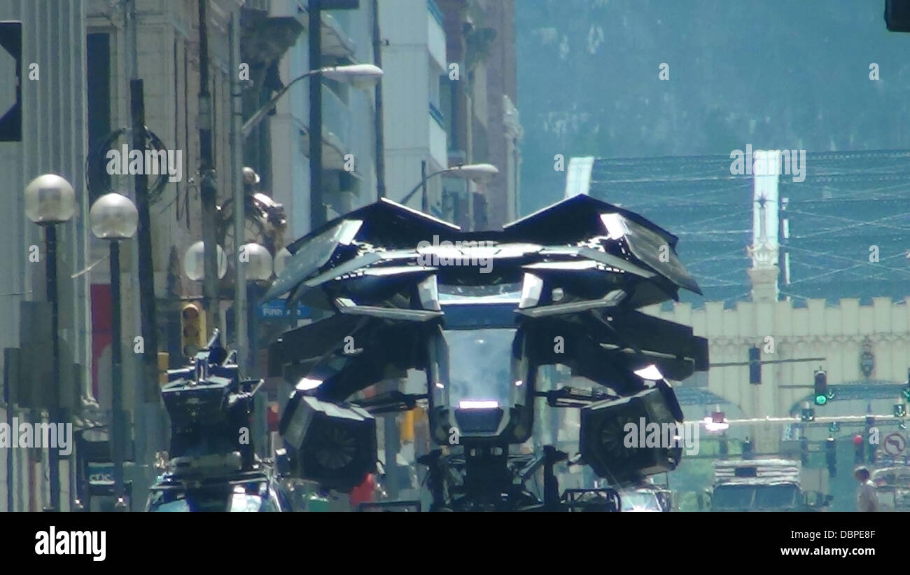 Flying Batmobile Dark Knight Rises