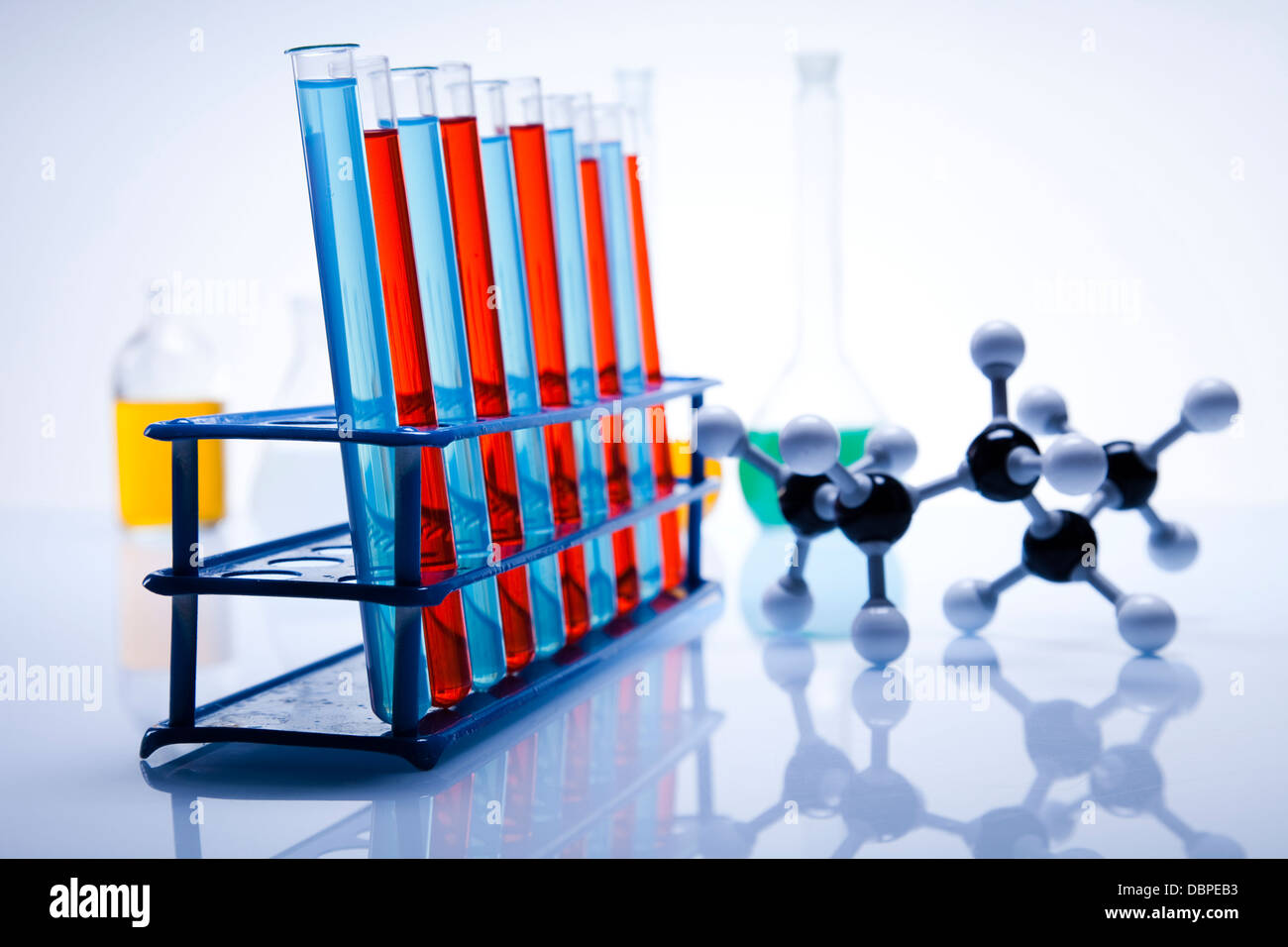 Laboratory, Dna structure Stock Photo - Alamy