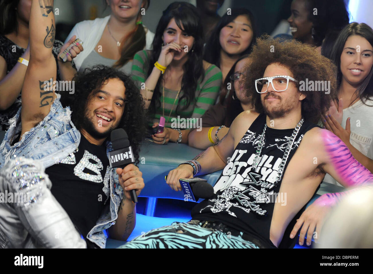 Skyblu and redfoo of lmfao hi-res stock photography and images - Alamy
