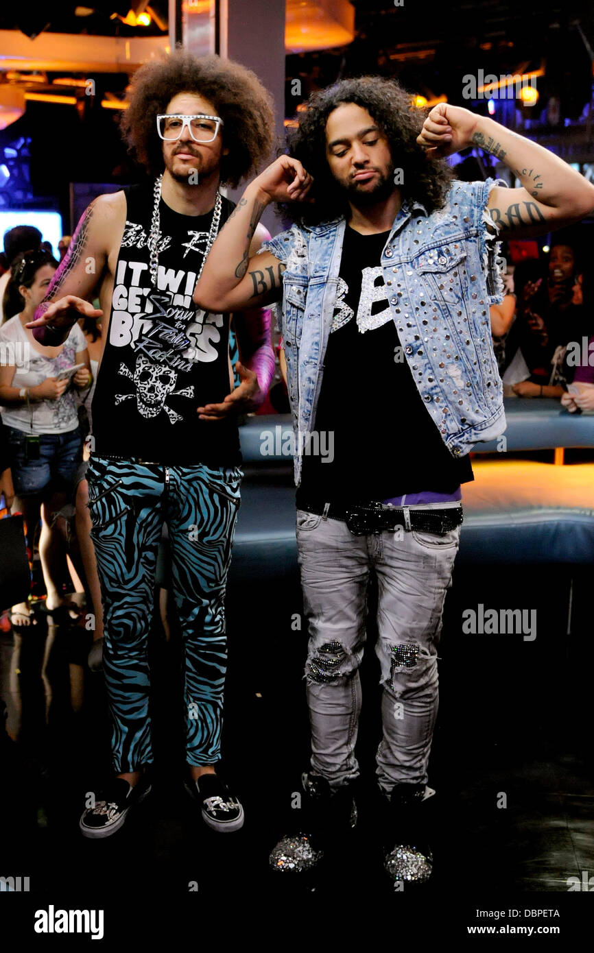 Skyblu and redfoo of lmfao hi-res stock photography and images - Alamy