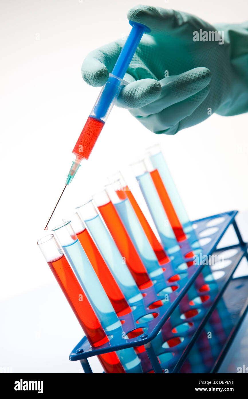 Equipment of a research laboratory Stock Photo - Alamy