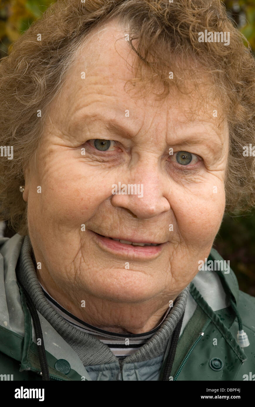 Elderly woman, Willamette Mission State Park, Oregon Stock Photo - Alamy
