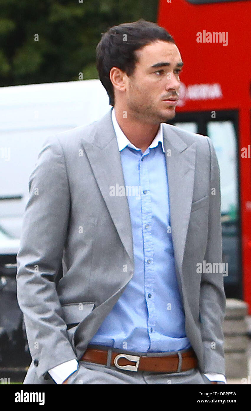 Jack Tweed arriving at Redbridge Magistrates Court to be sentenced ...