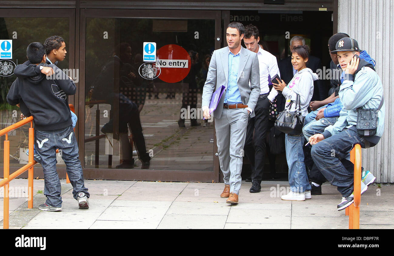 Jack Tweed and Lewis Tweed leaving Redbridge Magistrates Court after ...