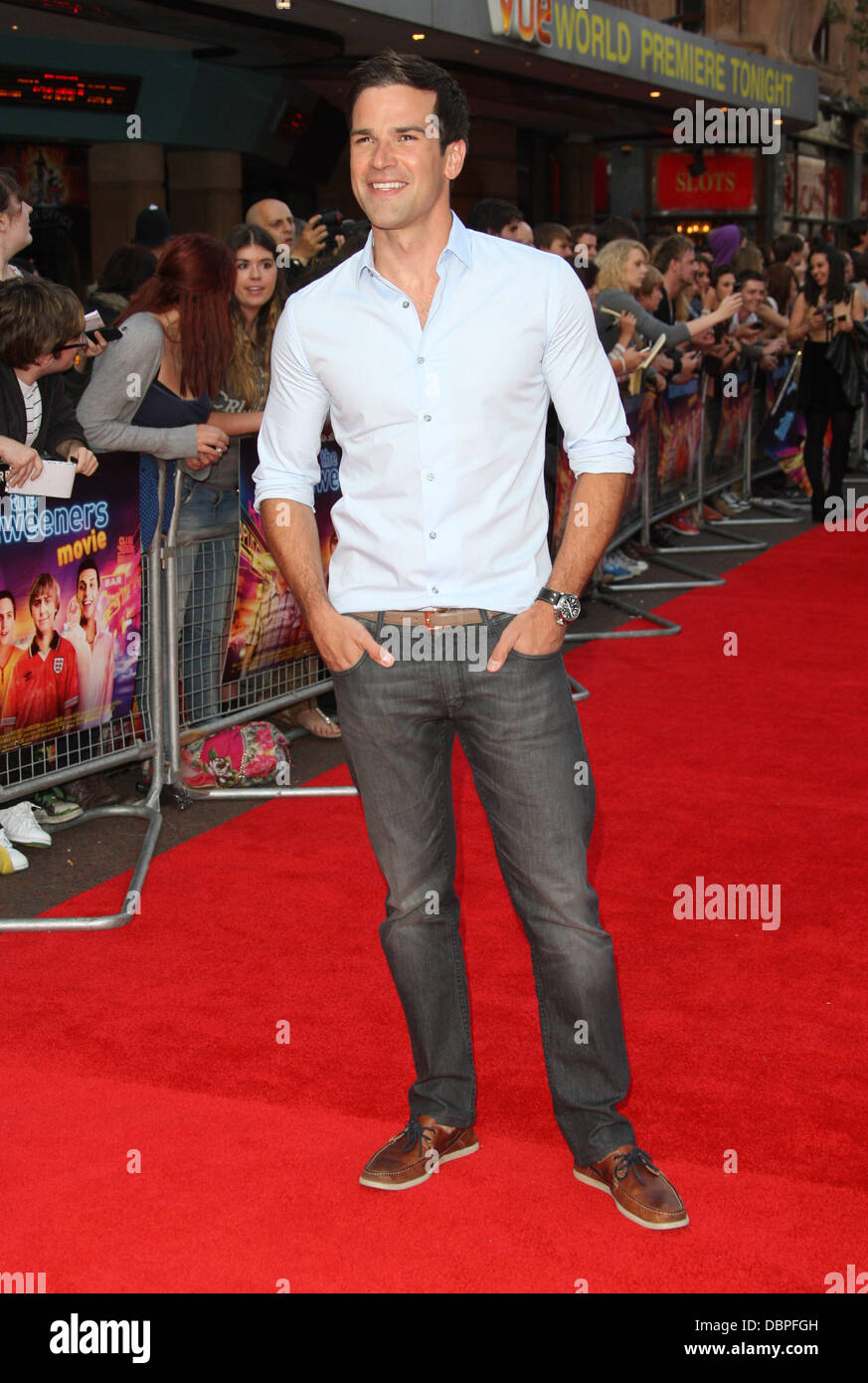 Gethin Jones 'The Inbetweeners Movie' premiere held at the Vue West End ...