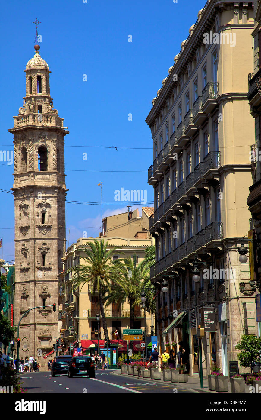 Valencia santa catalina tower hi-res stock photography and images - Alamy
