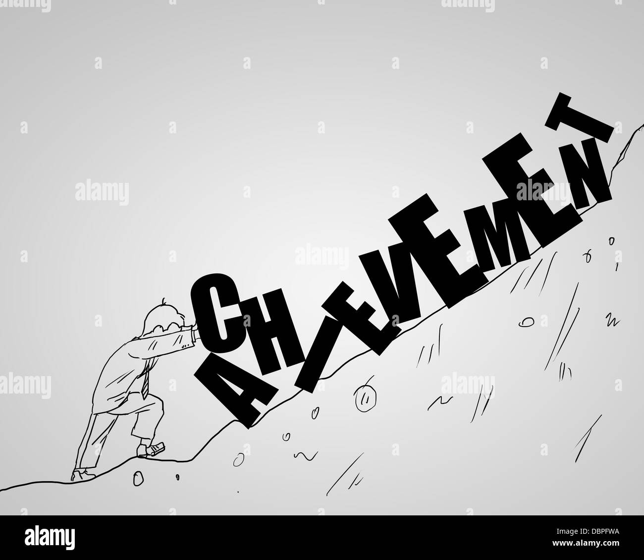 Businessman drawing chart in Black and White Stock Photos & Images - Alamy