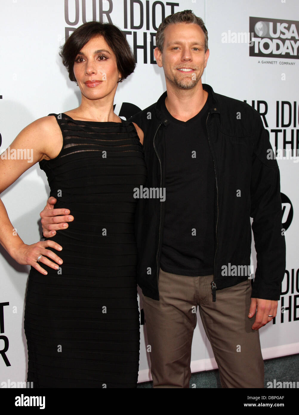 Cybele Chivian and Adam Pascal "Our Idiot Brother" - Los Angeles ...