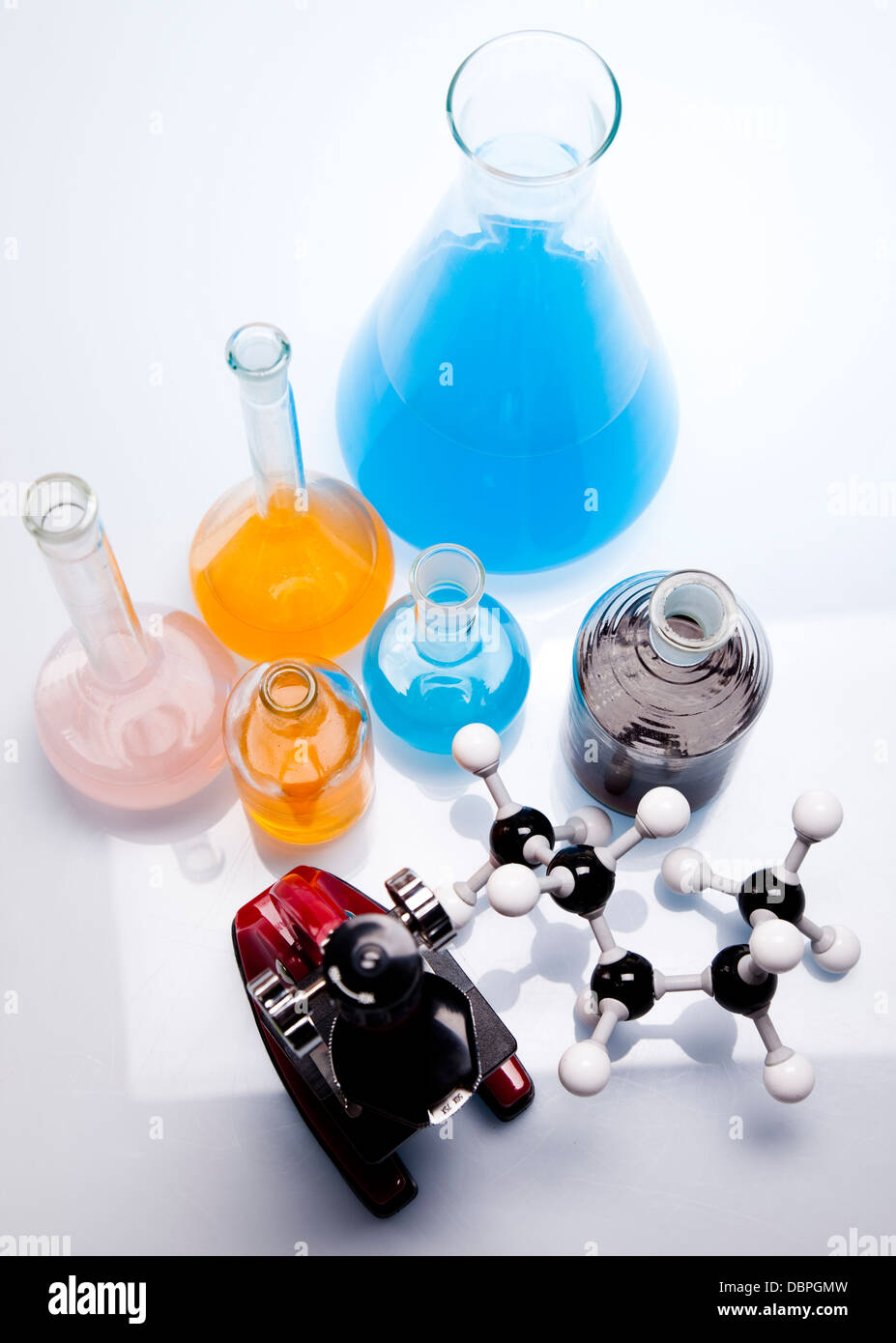 Laboratory, Dna structure Stock Photo - Alamy