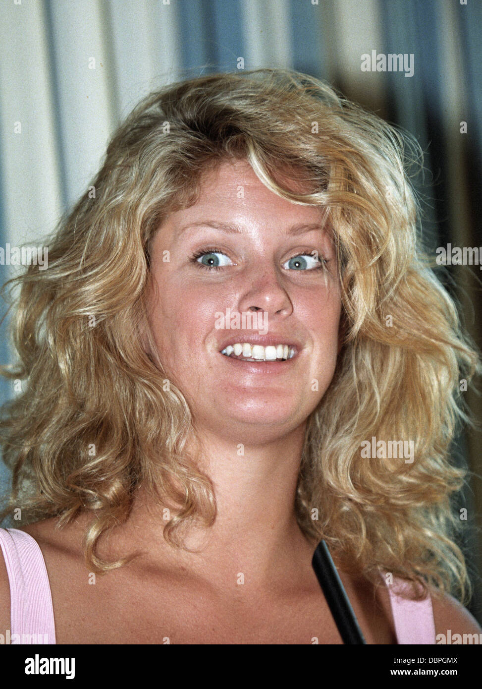 Rachel Hunter at the Cannes Film Festval, France May 1995 Stock Photo ...