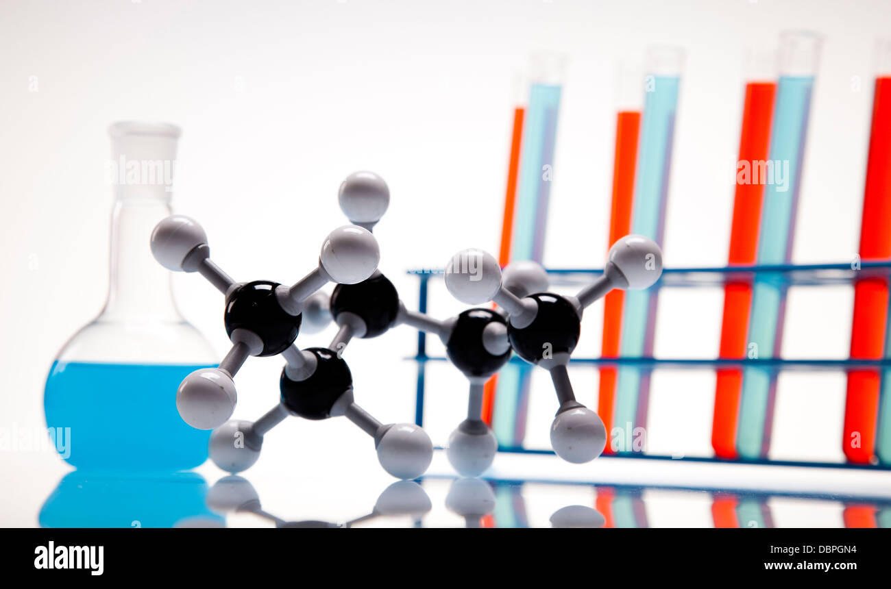 Laboratory, Dna structure Stock Photo - Alamy