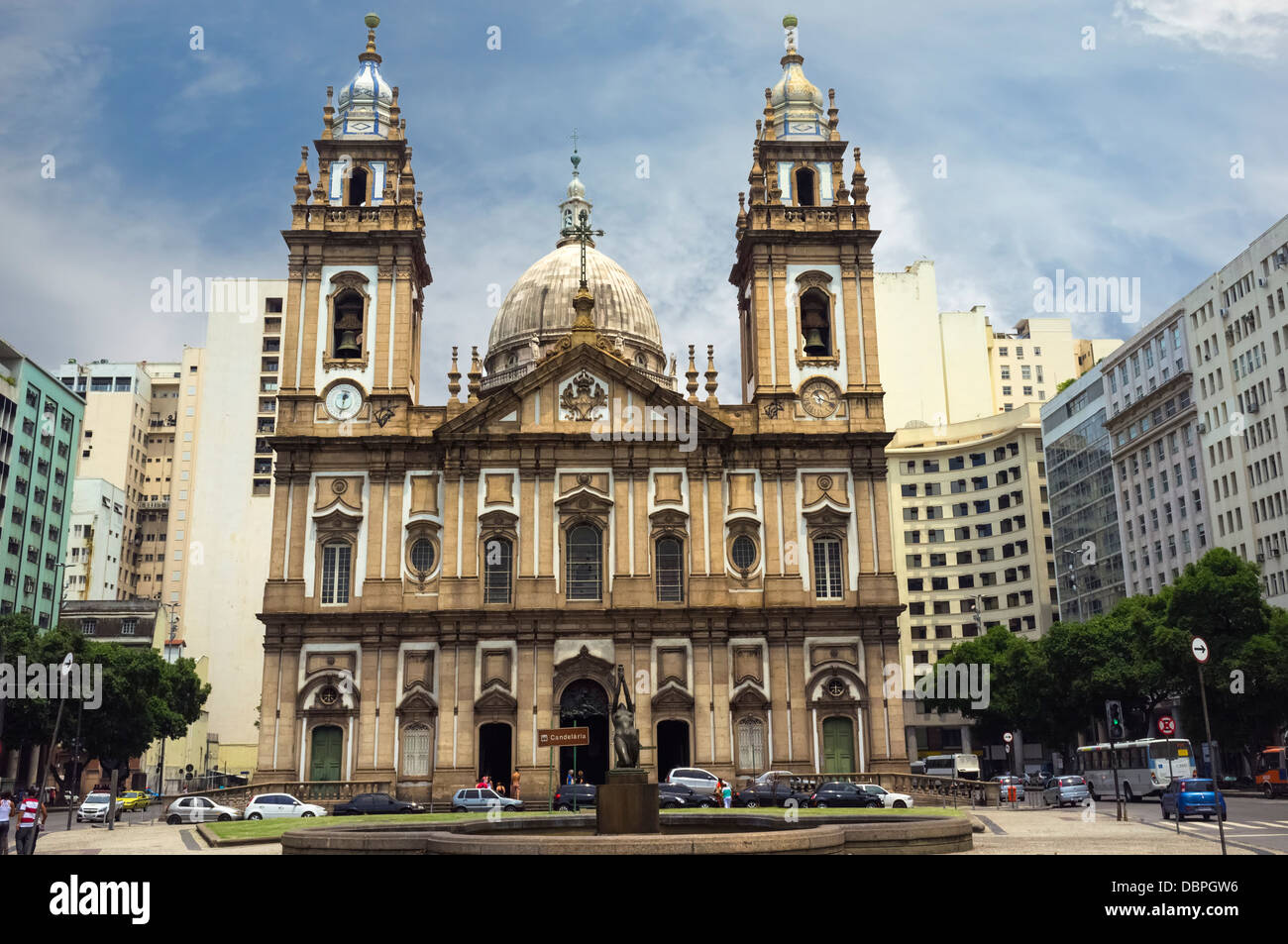 La Candelaria Church, Rio de Janeiro, Brazil, South America Stock Photo ...