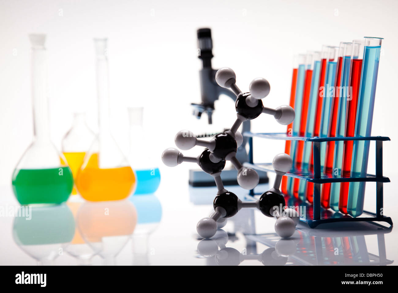 Laboratory, Dna structure Stock Photo - Alamy