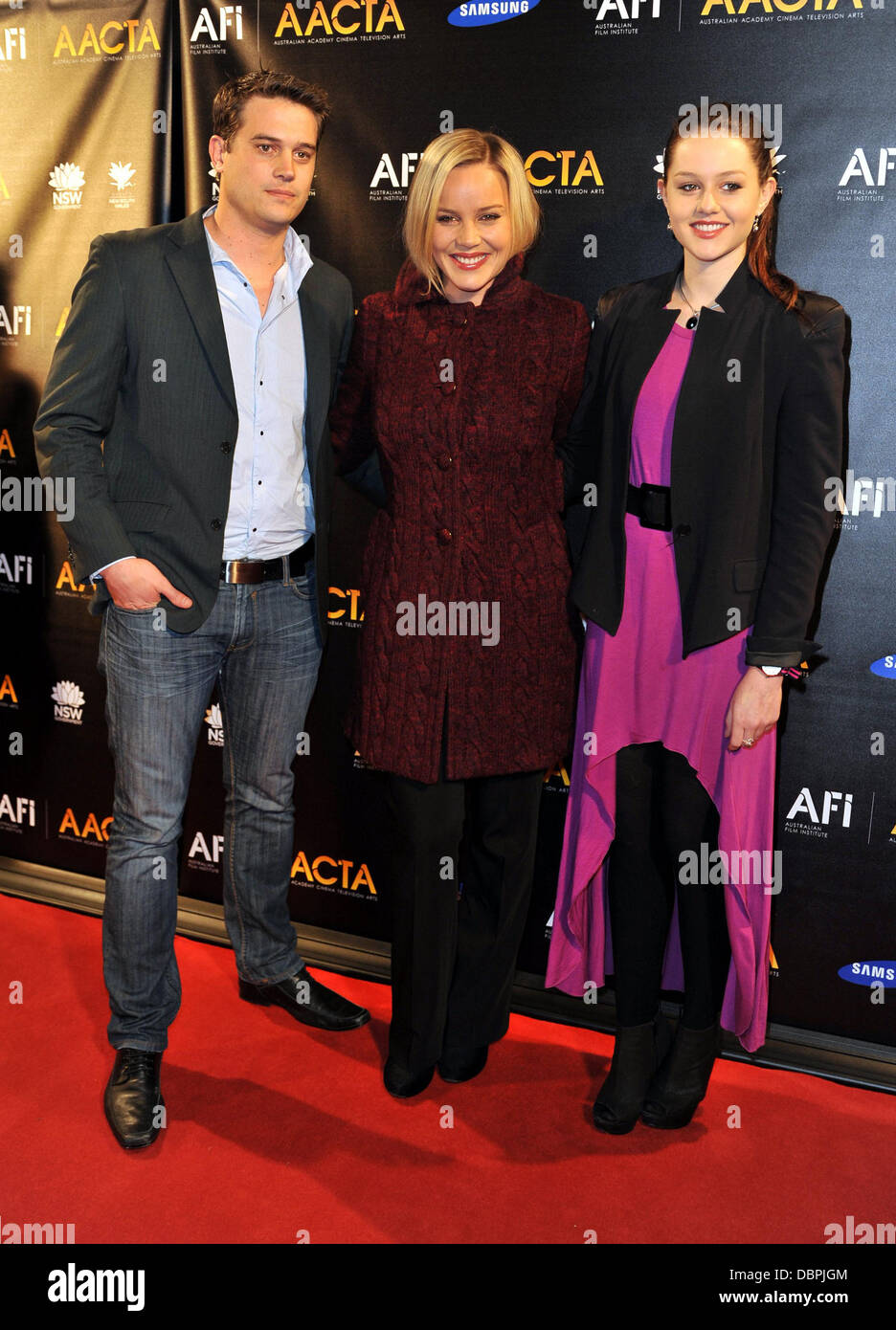 Hayden Abbie and Isabel Cornish The launch of the Australian Academy of ...