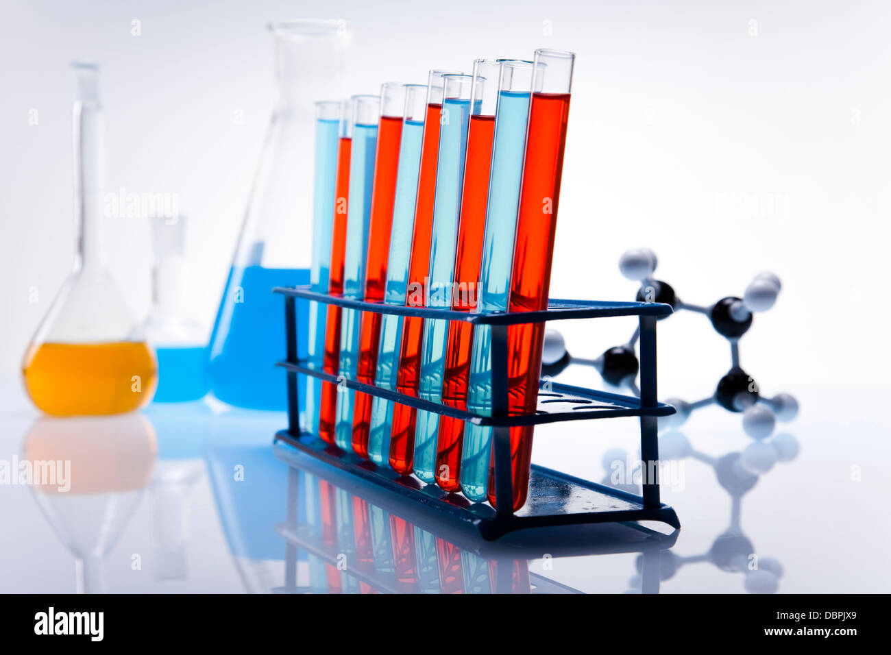 Laboratory, Dna structure Stock Photo - Alamy