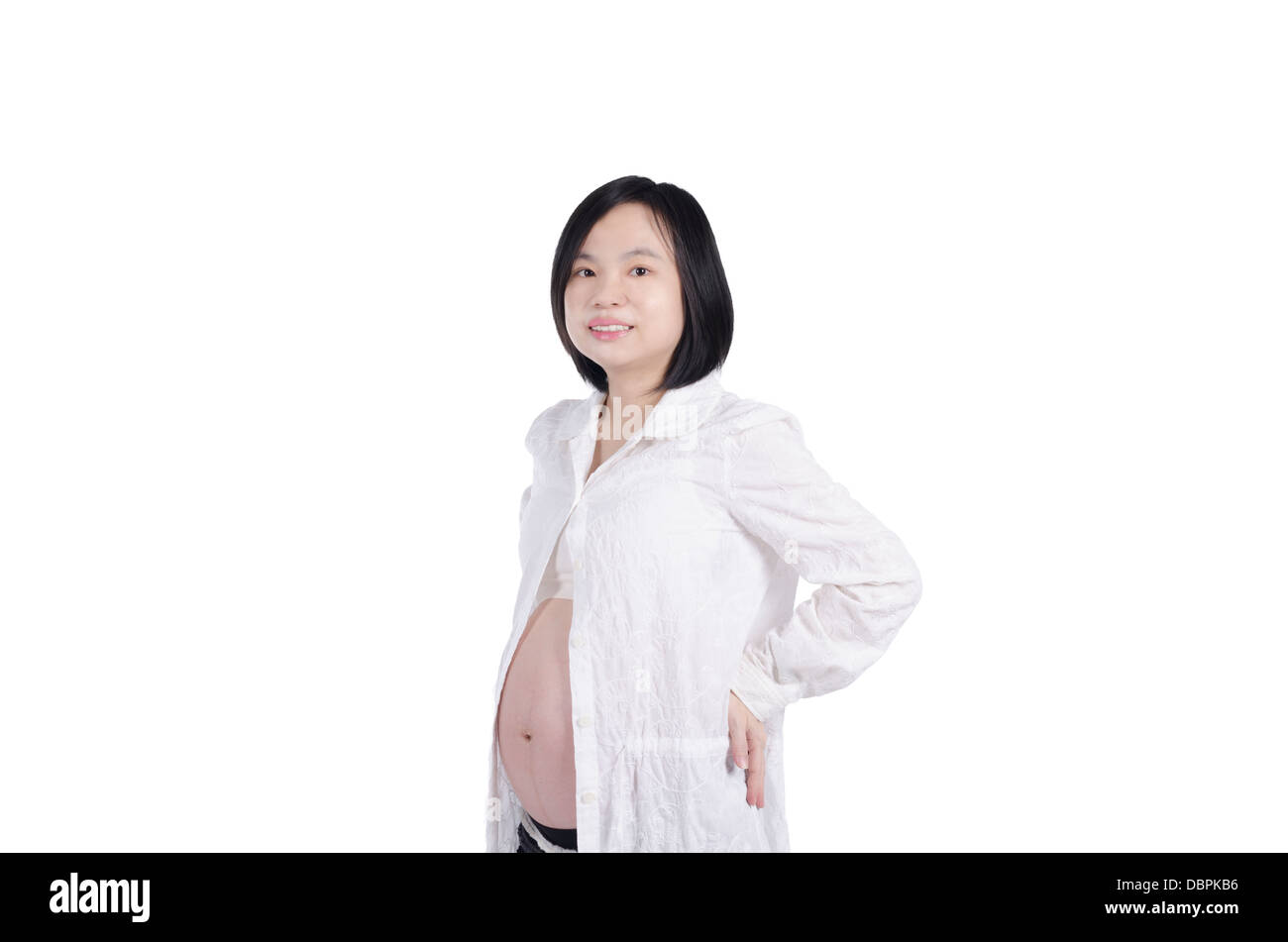 Pregnant asian lady hi-res stock photography and images - Alamy