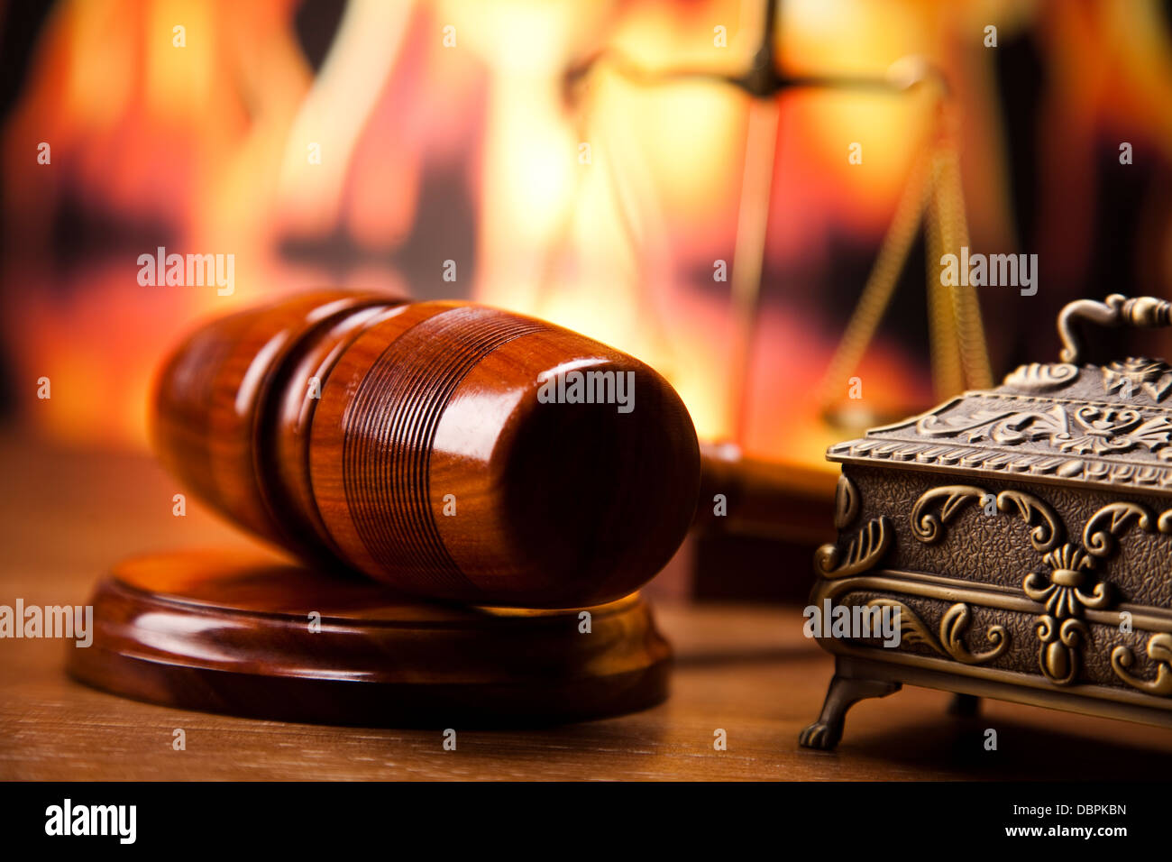 Judges wooden gavel Stock Photo - Alamy