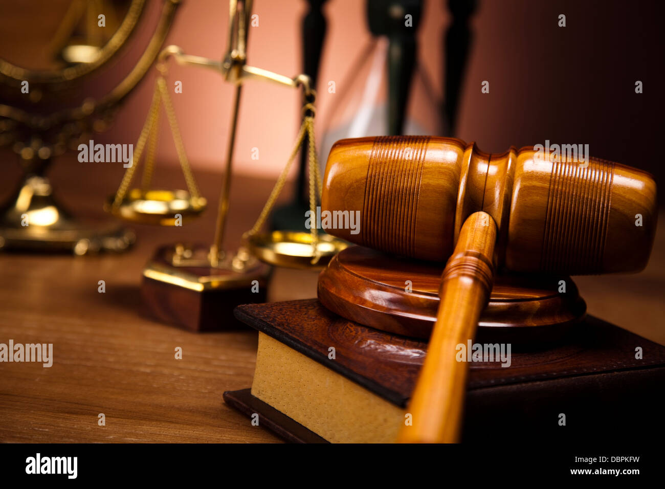 Wooden gavel barrister, justice concept Stock Photo - Alamy